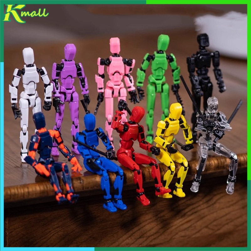 3d Printed Posable Jointed Figure / Action Figure Toy - Dummy 13 ...