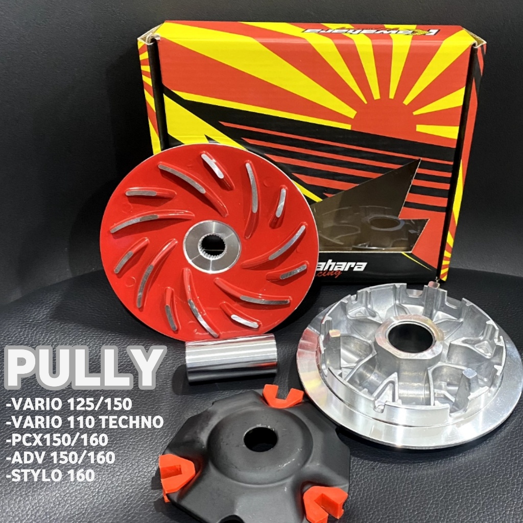 SET PULLY KAWAHARA RACING ORIGINAL PULLY VARIO 125 VARIO 150 VARIO ...