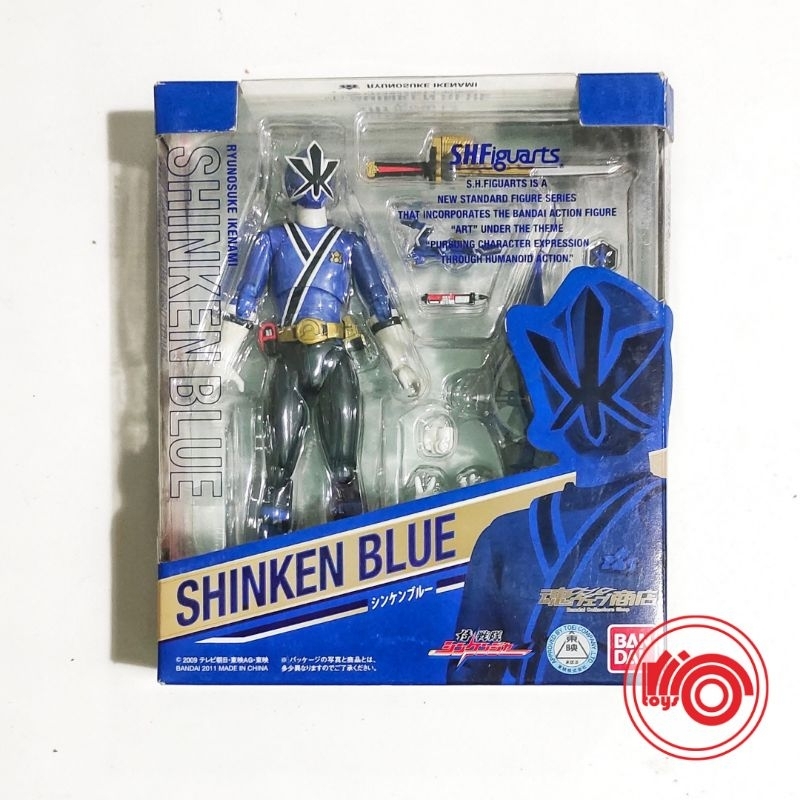 S.H.FIGUARTS Shf SHFiguarts Sentai Shinkenger Shinken Blue | Shopee ...