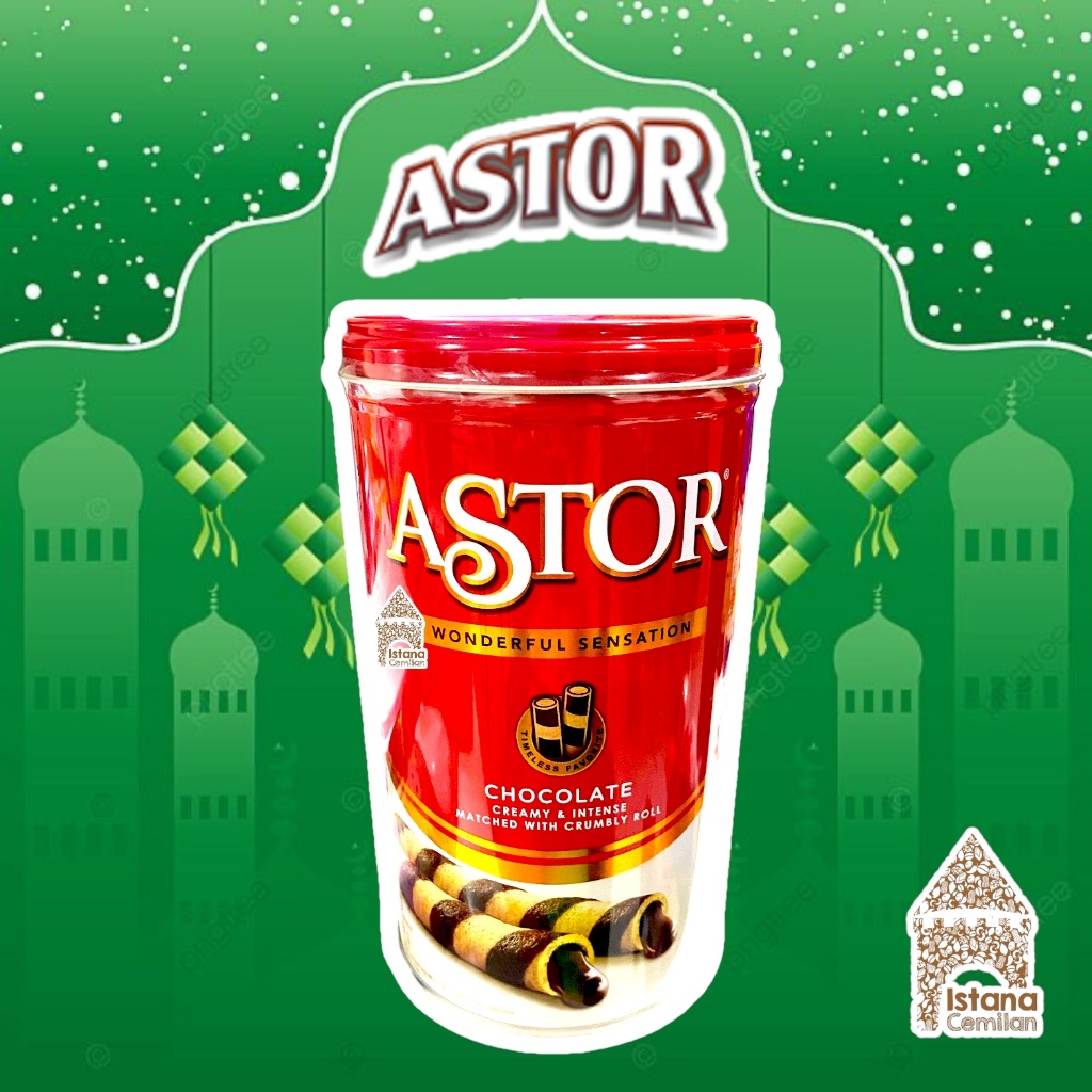 Astor Double Chocolate Wafer Roll Stick 330 Grams. CANS of Eid Cake ...