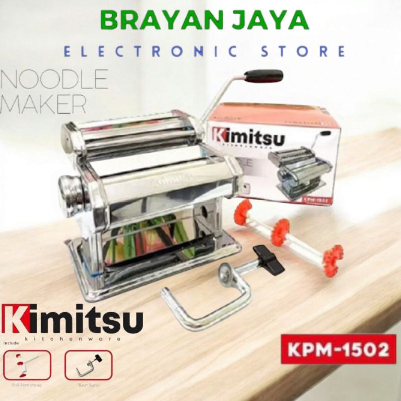 MESIN Kimitsu NOODLE MAKER MACHINE KPM-1502 ATLAS NOODLE MILL / PASTA ...