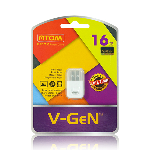Atom USB 2.0 Flash Drive V-Gen 16GB | Shopee Philippines