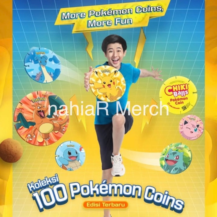 Pokemon x Chiki Balls Official Pokemon Coin | Shopee Philippines