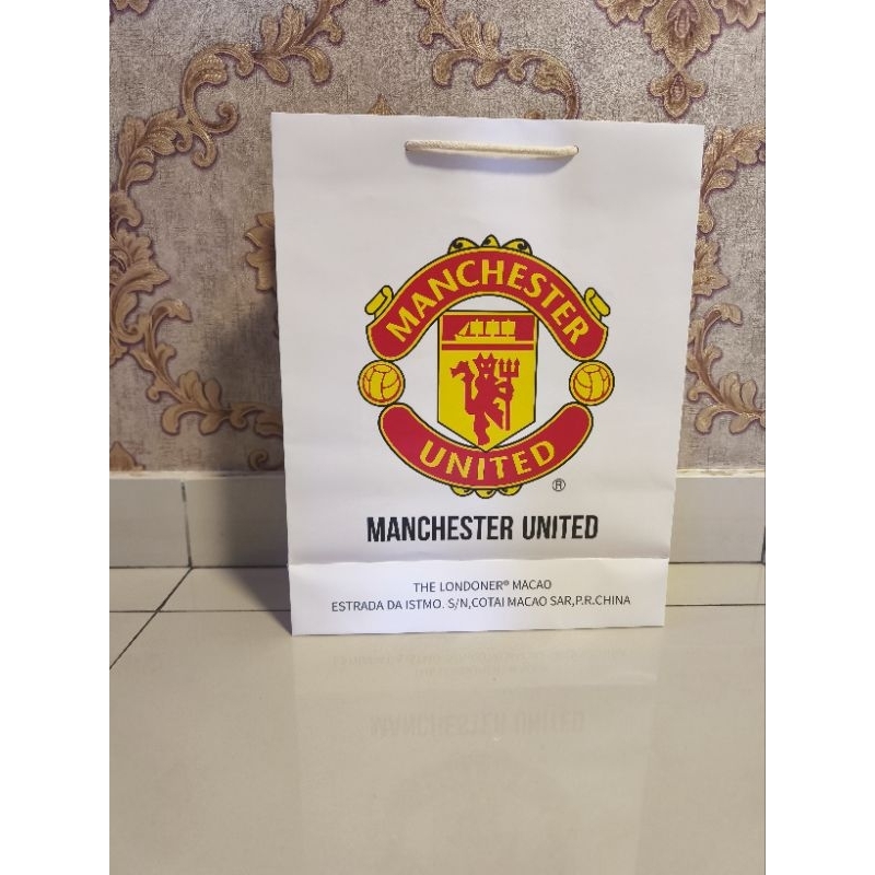 MANCHESTER UNITED Paper Bag fr macao | Shopee Philippines