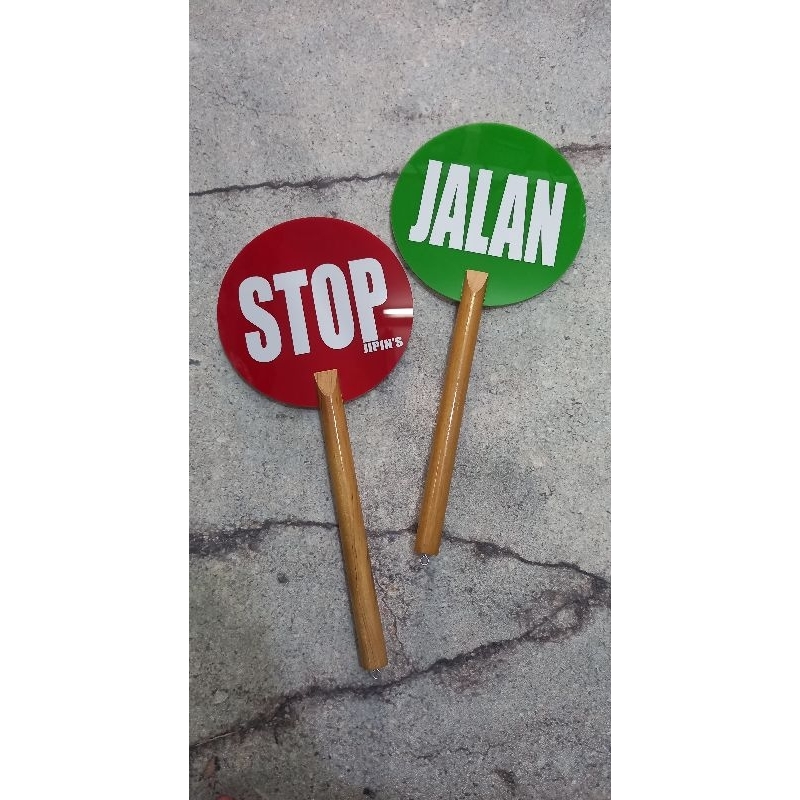 Traffic Stick Safety Stop Sign 17 cm | Shopee Philippines