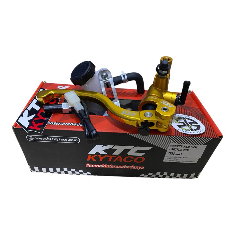 KTC KYTA 7NB 14MM ORIGINAL BRAKE MASTER 7 NB KTC KYTA ORIGINAL GOLD ...