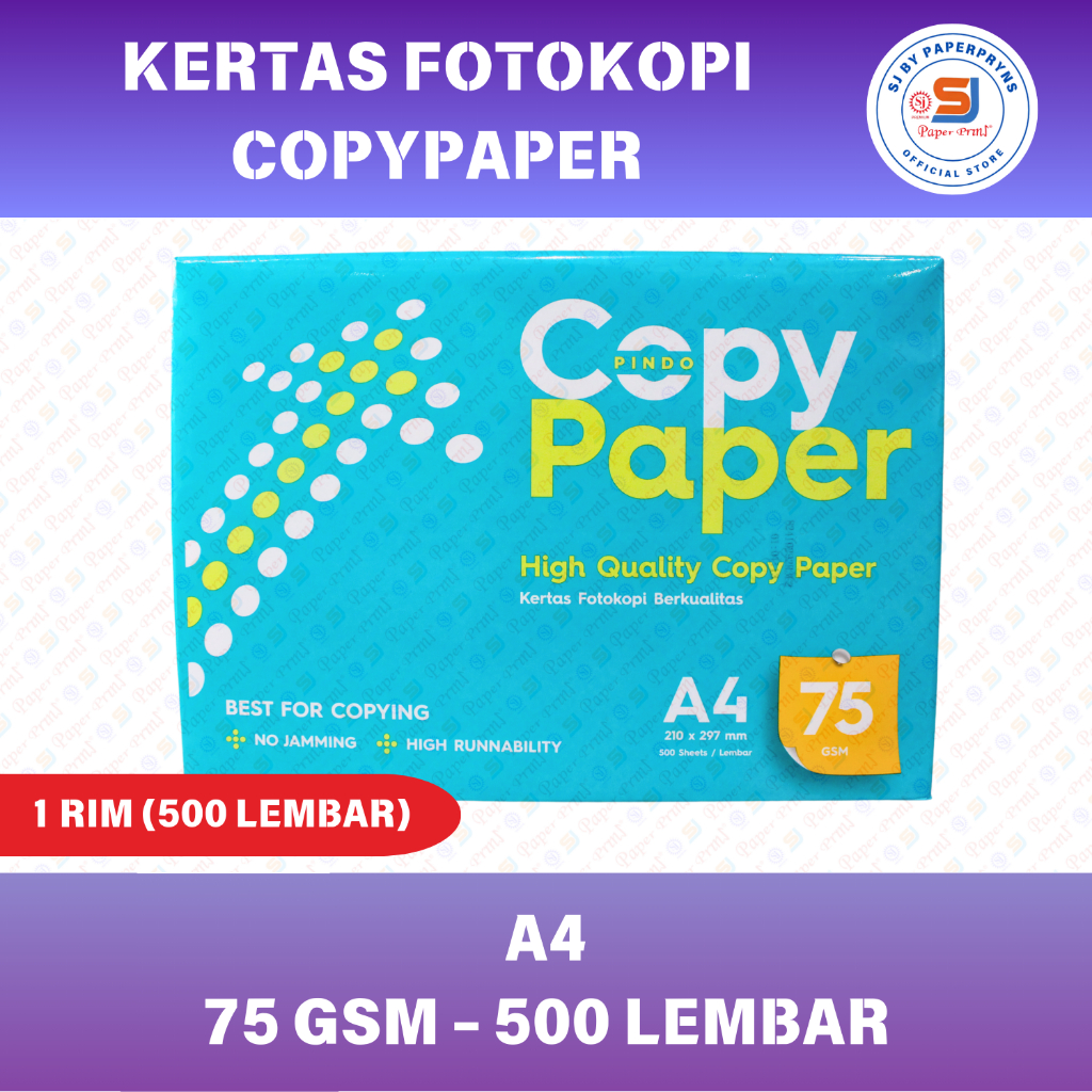 A4 CopyPaper Photocopy Paper - 75 GSM (500 Sheets/Rim) | Shopee Philippines