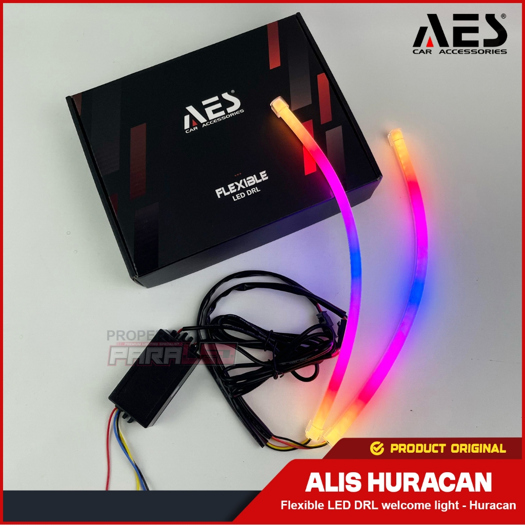 Aes HURACAN Flexible DRL LED Lights | Aes HURACAN RGB WELCOME LIGHT ...