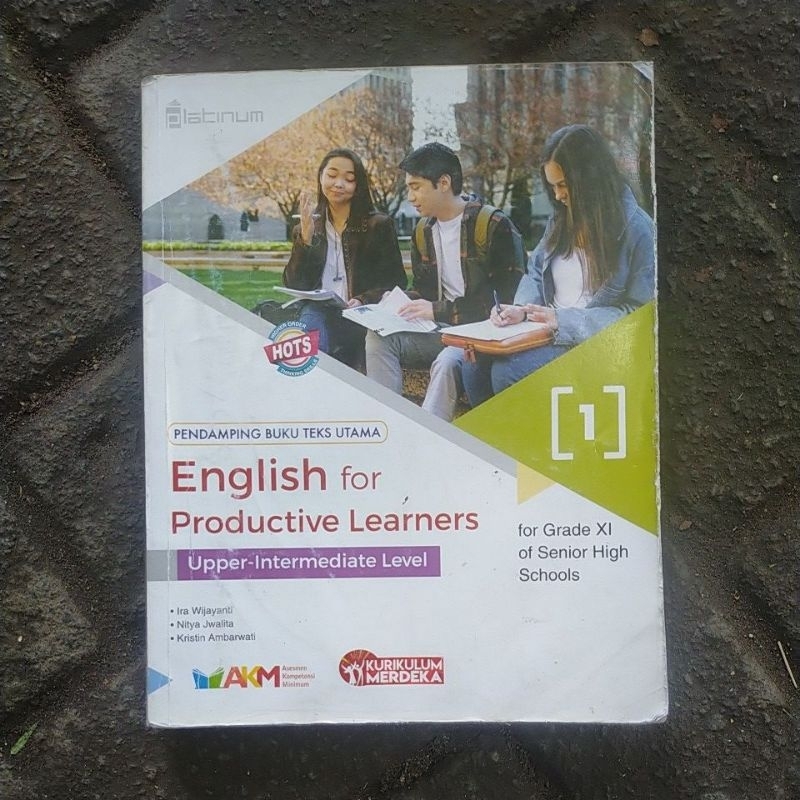 Textbook / ENGLISH FOR LEARNS FOR CLASS XI HIGH SCHOOL INDEPENDENT ...
