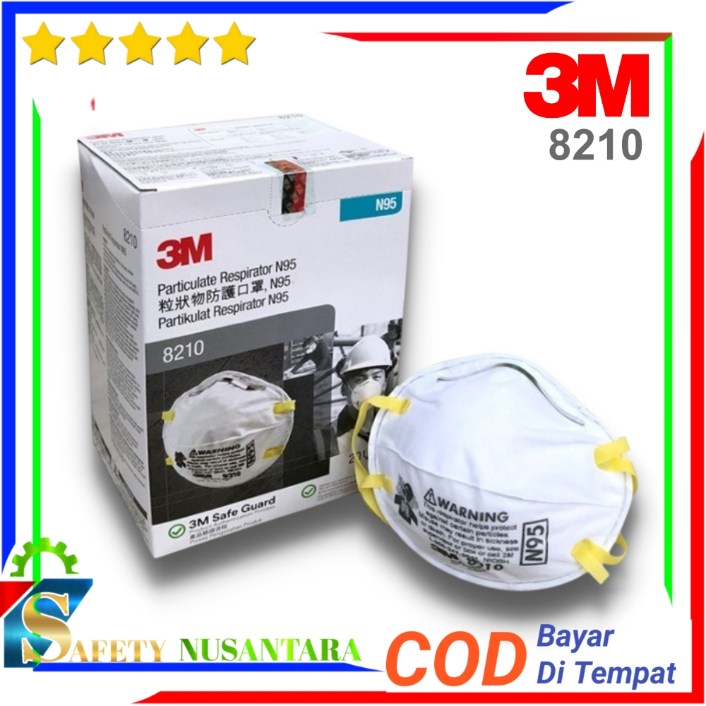 3m N95 Particulate Respirator Mask 1 Bx Contains 20 Pcs | Shopee ...