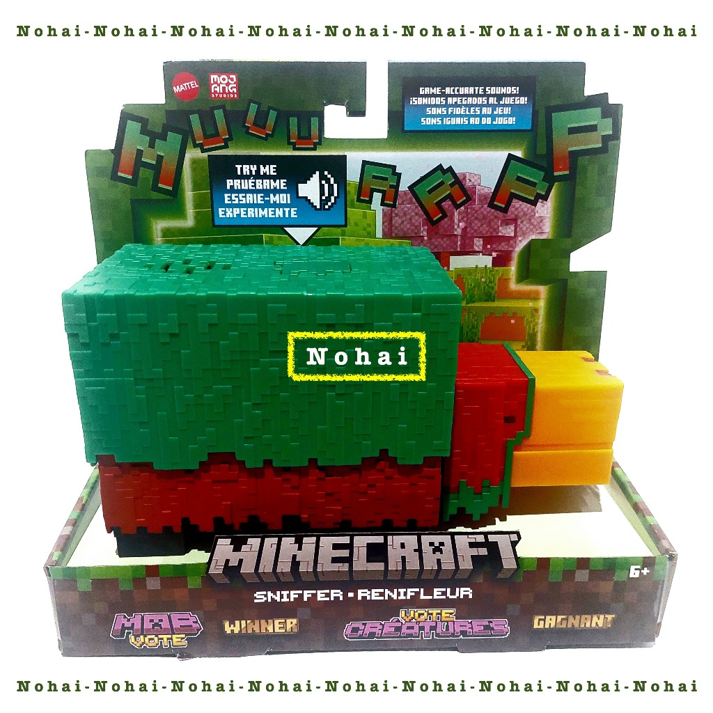 Mattel Minecraft Sniffer Renifleur Action Figure | Shopee Philippines