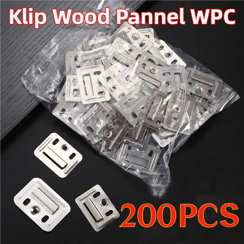 WPC Wallboard & Wallpanel Clips 36mm x 50mm – Strong & Rust-Resistant ...
