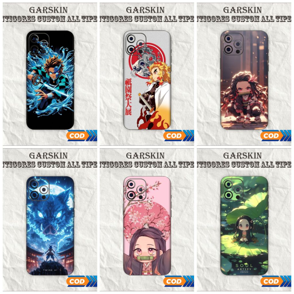 Custom garskin skin with x demon motif buy 1 get 2 pcs free custom ...
