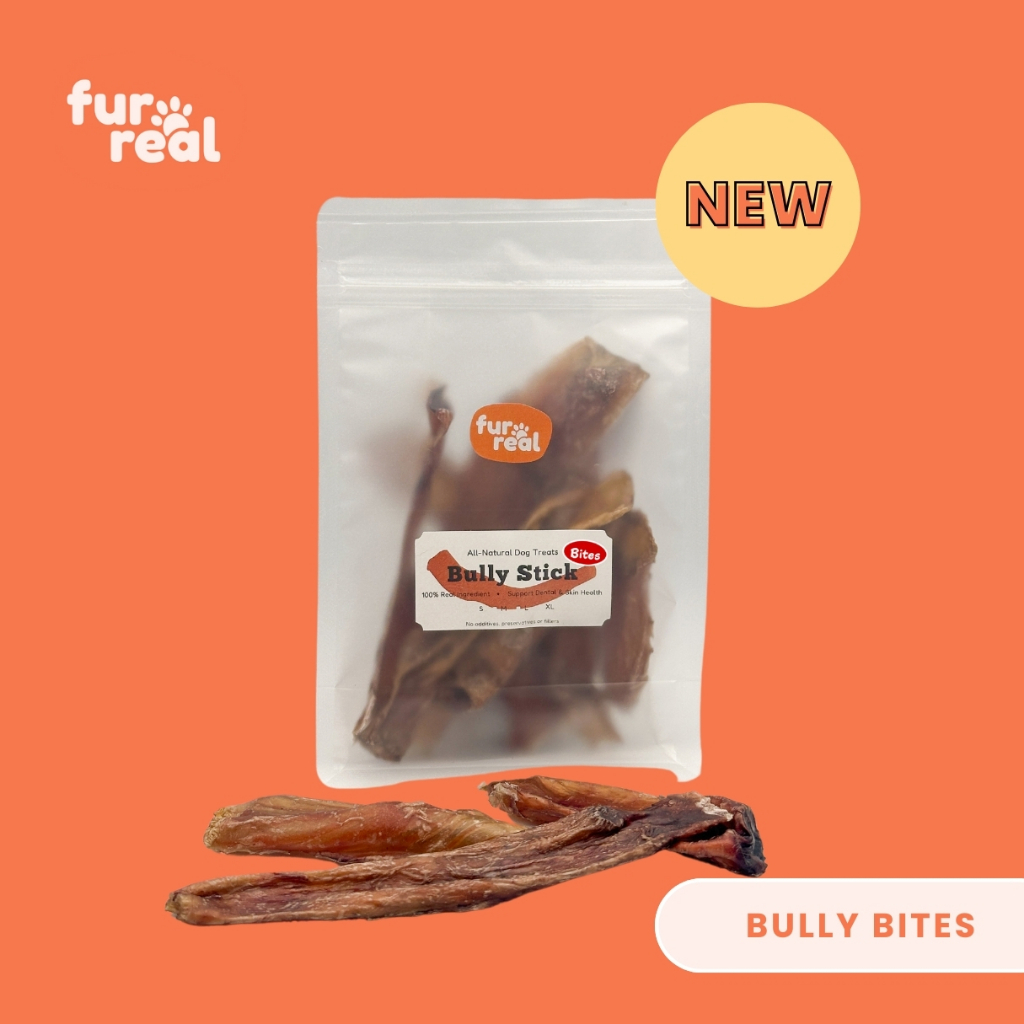 Furreal Bully Bites Soft Dog Chews / Bully Stick Dog Treats / Dog ...