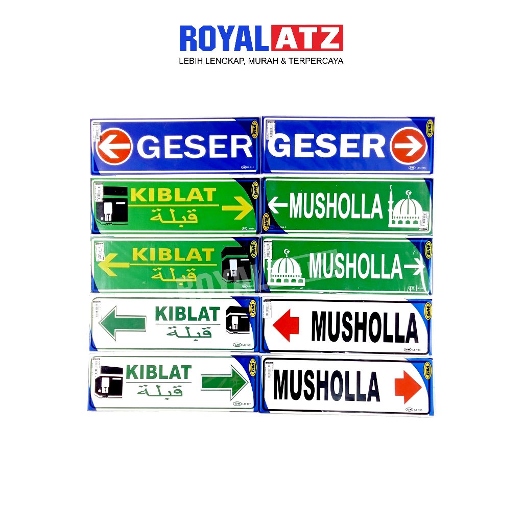 Acrylic Labels / Sign Boards, Large & Small Prayer Room Labels | Shopee ...