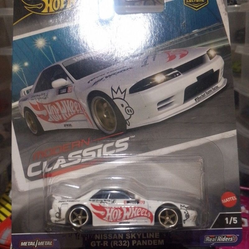 Hot Wheels Premium Nissan Skyline GTR R32 Pandem | Shopee Philippines