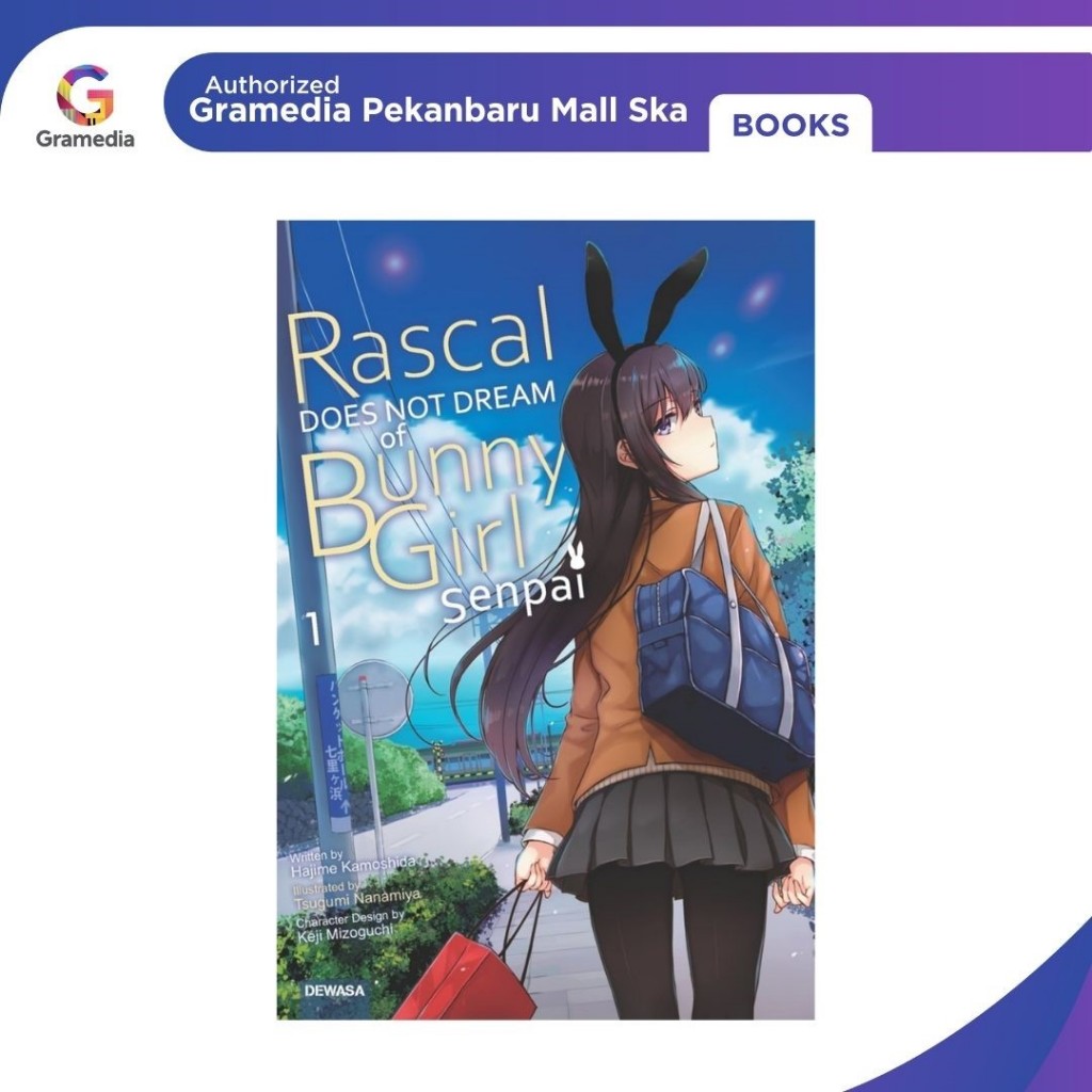 ( Original ) Gramedia Pekanbaru - Rascal Does Not Dream of Bunny Girl Senpai 1 | Shopee Philippines