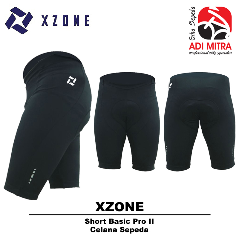 Xzone Short Basic Pro II Padding Bicycle Pants | Shopee Philippines