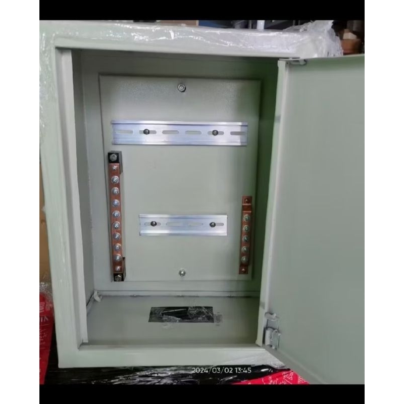 Custom indoor panel box 30x40x18 40x30x18 mcb rail + zero ground busbar ...