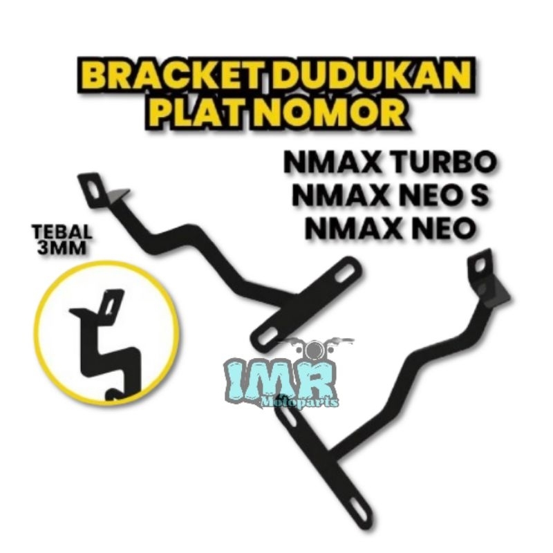 Nmax Turbo, Nmax Neo, Nmax Neo S Number Plate Holder Bracket. | Shopee ...