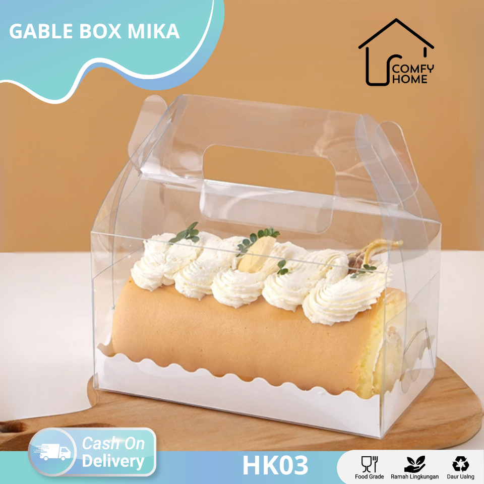 GABLE Box MIKA Cake Cup Cake 2 Holes / Mika Carrying Parcel / Mika ...