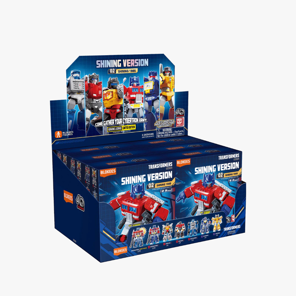 Blockees hasbro Transformers Shining Version 02 Shining 1985 boxset ...