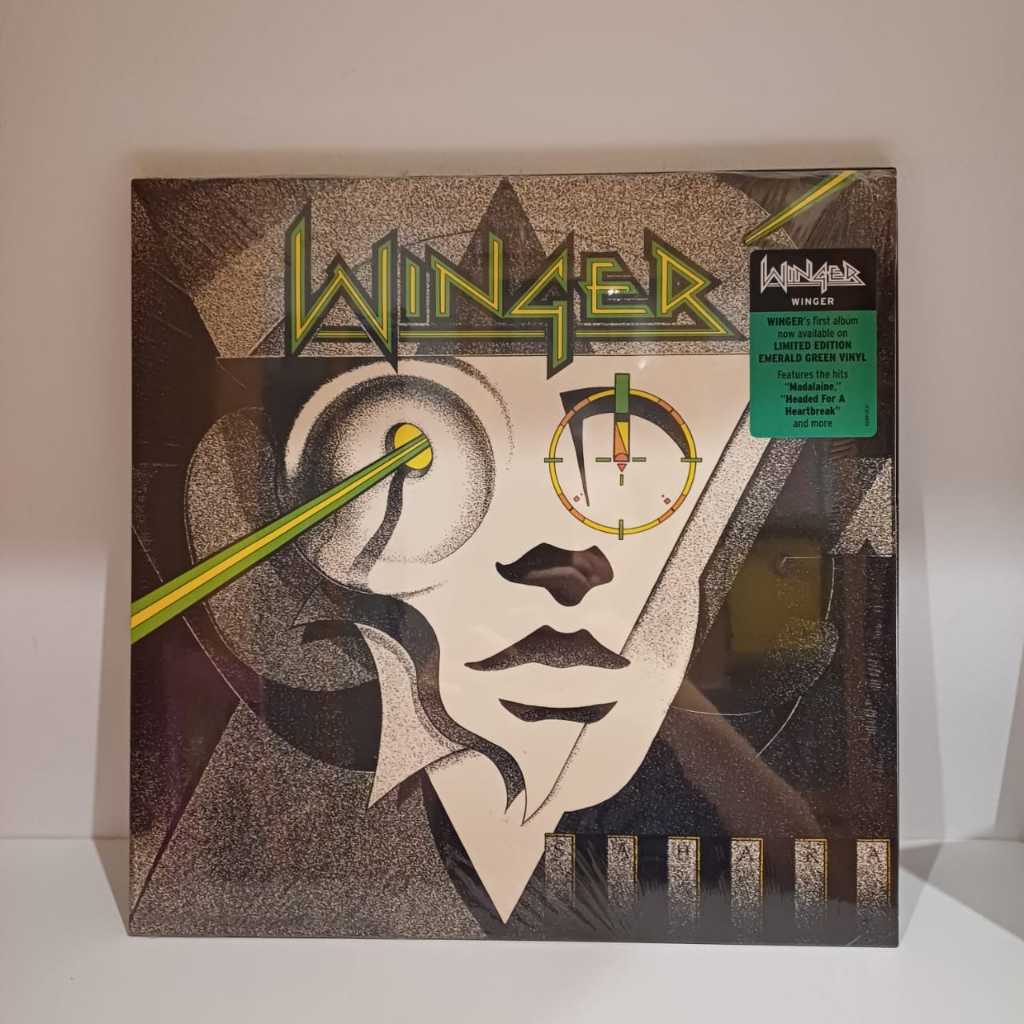 Lp Winger Vinyl - Winger (Self Titled Colored Emerald Green) | Shopee ...