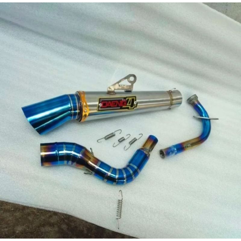 1set daeng sai4 Exhaust pipe Big elbow 51mm for Mio Sporty Mio i125 Mio ...