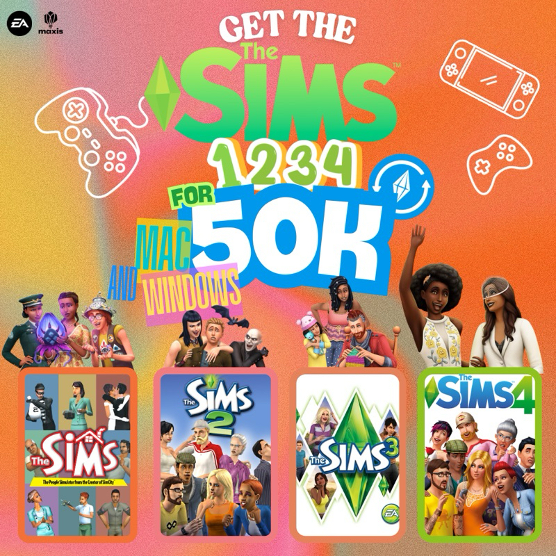 The SIMS 4 FULLPACK EA APPS | Shopee Philippines