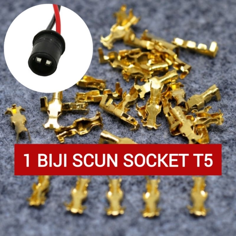 1 Scun Skun Terminal for Brass T5 Speedometer Socket Fitting | Shopee ...