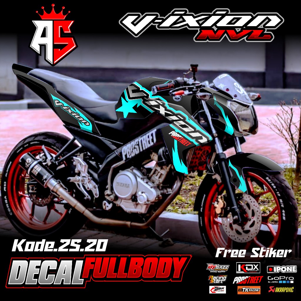 Vixion NVL Full Body Decal Vixion NVL Full Body Decal Vixion NVL Full ...