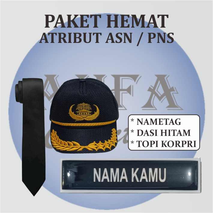 ASN/PNS Nametag Attribute Savings Package chest nameplate (Black Tie ...