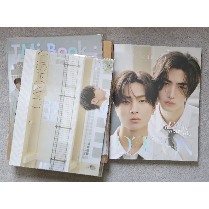 Enhypen Dicon 2024 Photobook TMI Book Poster Jay Sunghoon D'ICON ISSUE No. 19 JayHoon | Shopee ...