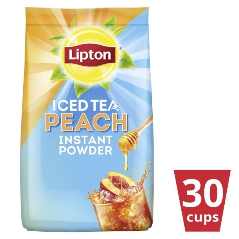Lipton Iced Tea Peach 510g Instant Powder Drink Ice Tea Flavor 510 gr ...