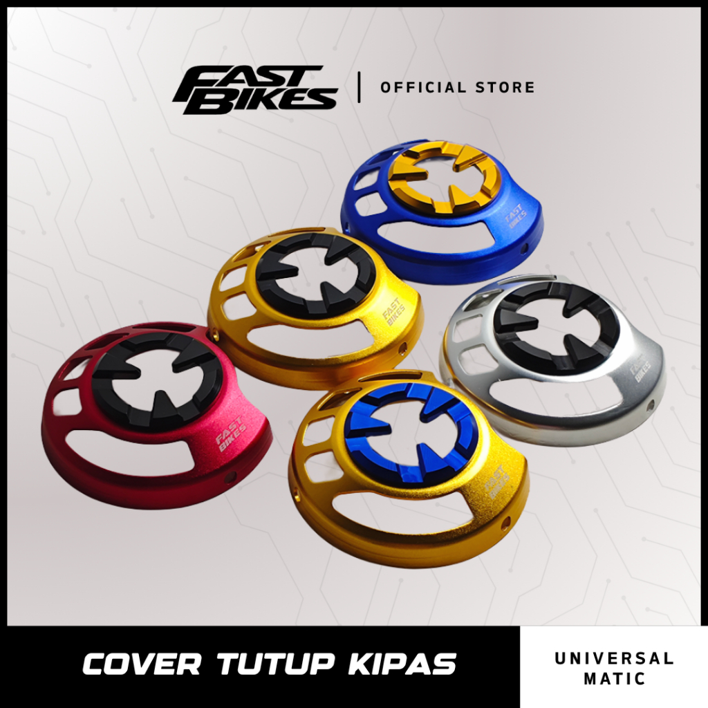 Fastbikes - Full CNC Fan Cover Protector Matic H/Y Scoopy Fi Beat Mio ...