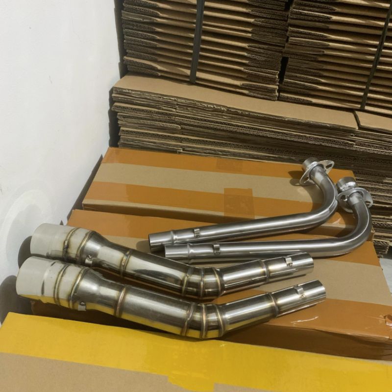 Higmount power Rangers pipe big elbow 51mm for xrm 125 wave 125 fury ...