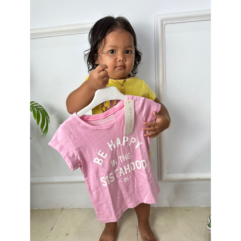 PITO DITO CHILDREN'S T-SHIRT AGES 1-4 years | Shopee Philippines