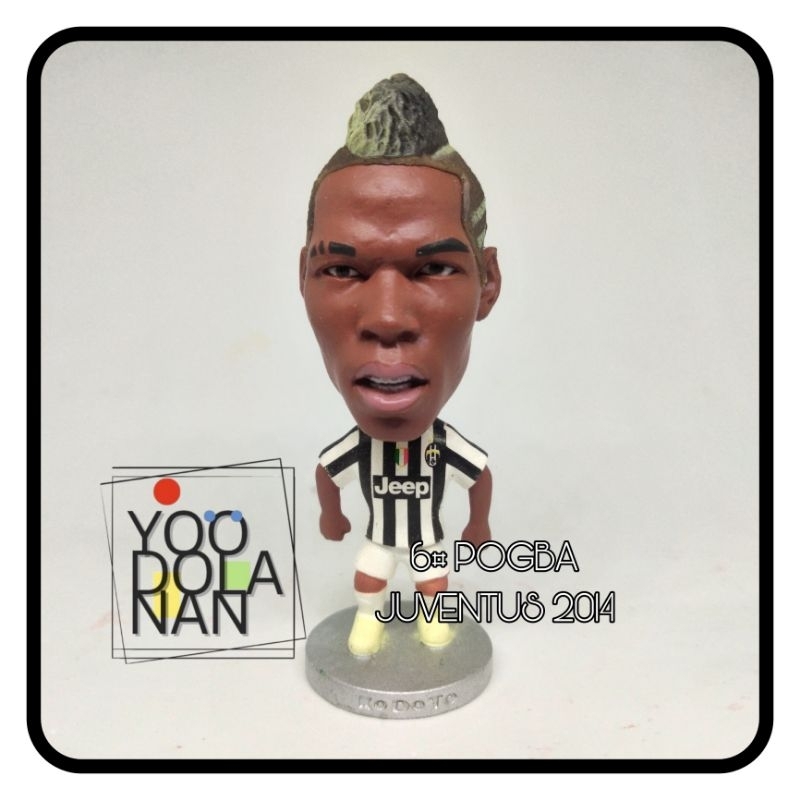 6 POGBA - JUVENTUS 2014 KODOTO SOCCERWE FIGURE FOOTBALL PLAYER | Shopee ...
