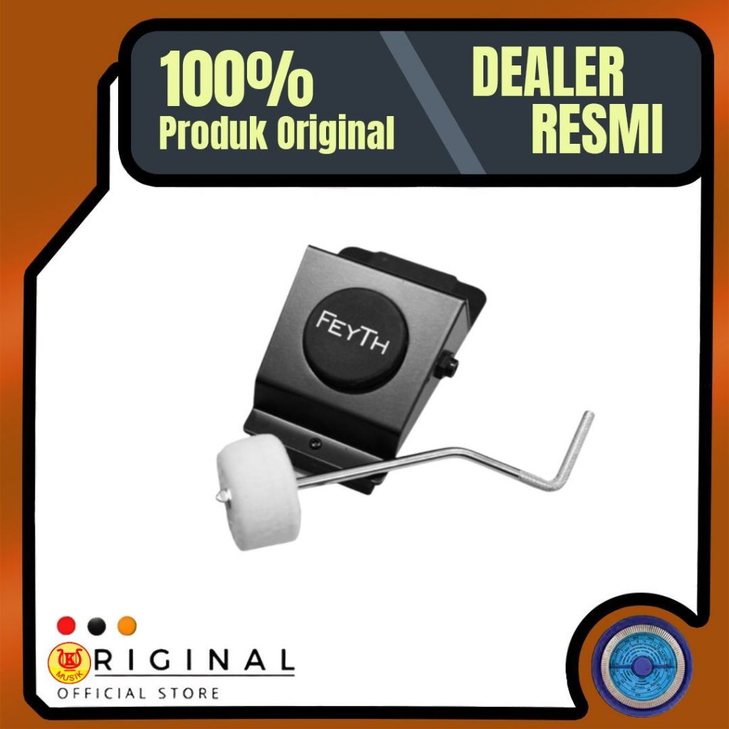 FEYTH FKP-02 FKP 02 FKP02 Kick Pad for Electric Portable Drum / Trigger ...