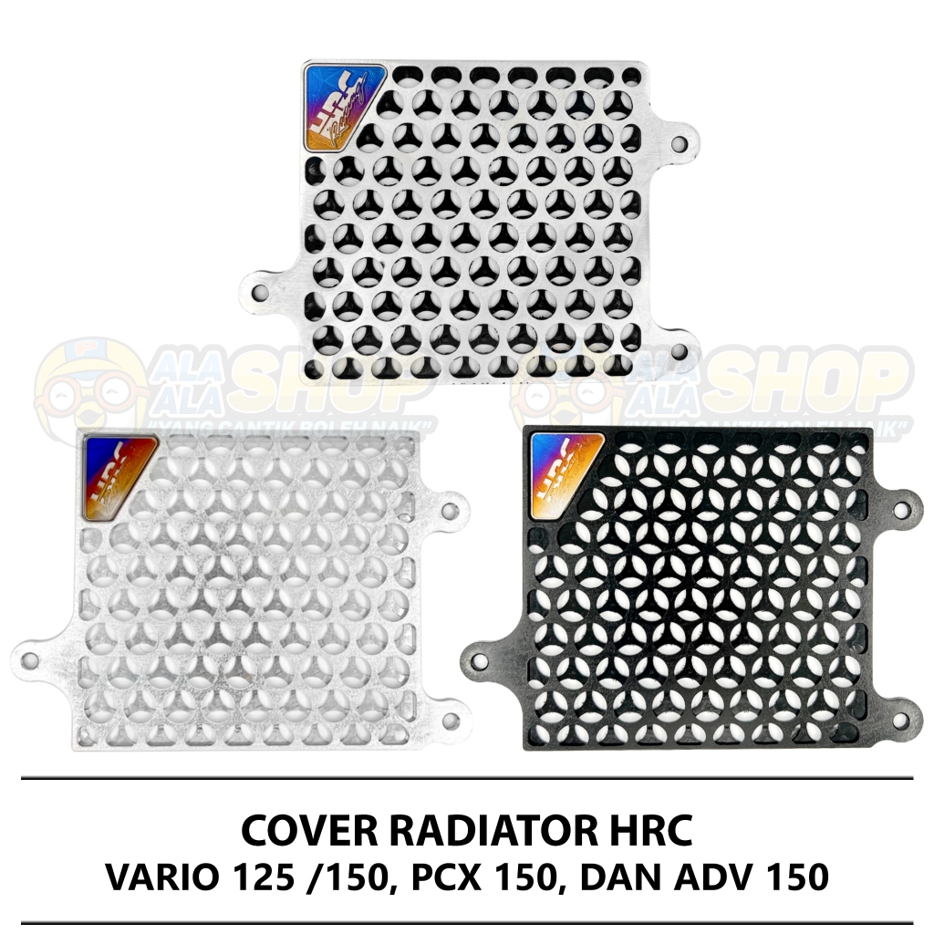 LOKAL CNC Radiator Cover HRC Vario 125 150 PCX CBU Local ADV | Shopee ...