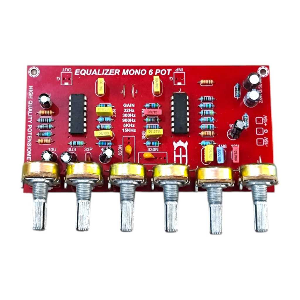 6 potentio mono equalizer tone control kit | Shopee Philippines
