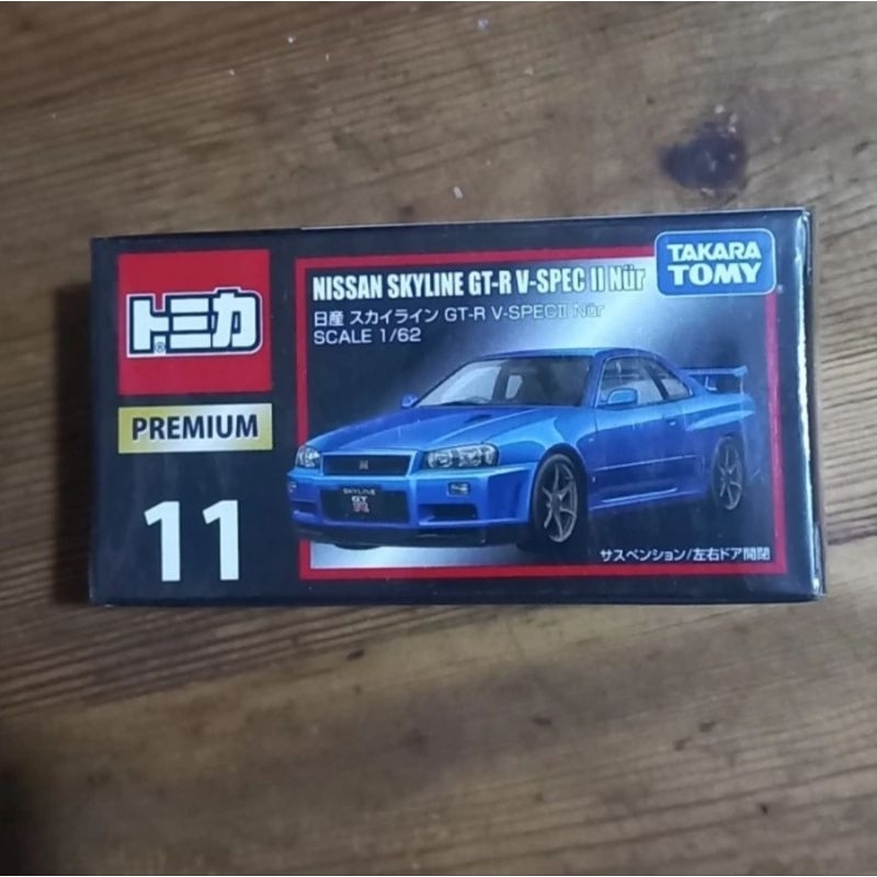 Tomica premium nissan skyline gt-r gtr spec ii nur r34 takara tomy 11 diecast (s) | Shopee ...