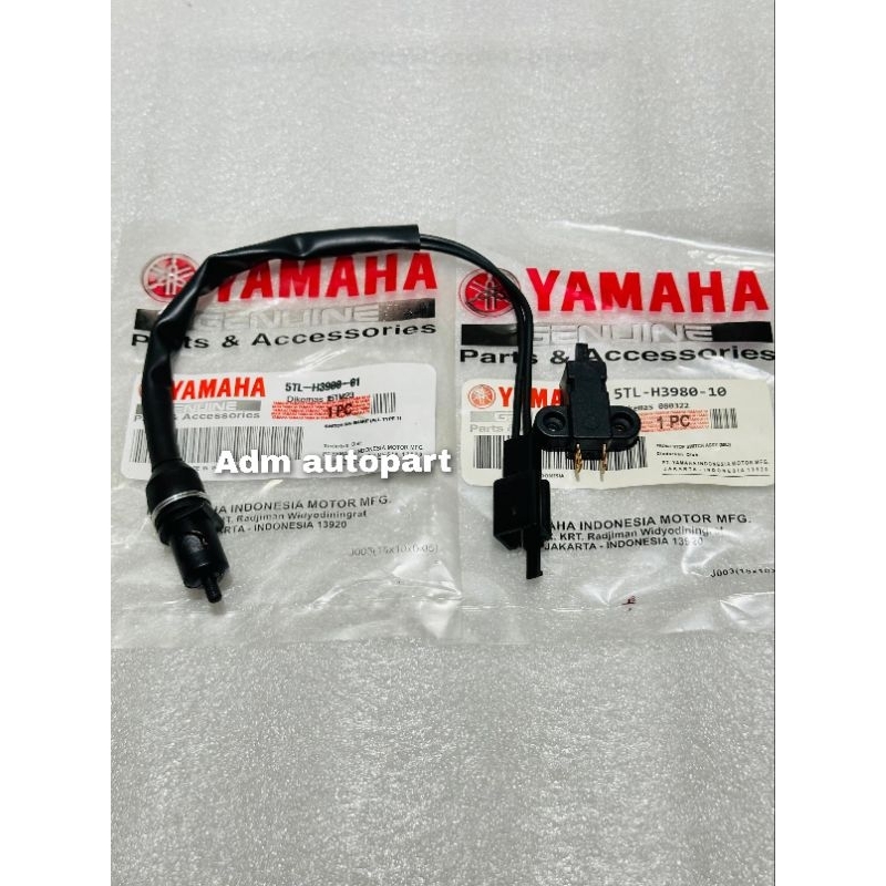 LOKAL Brake Switch set front rear/right left 5TL-H3980+5TL-H3900 sporty ...