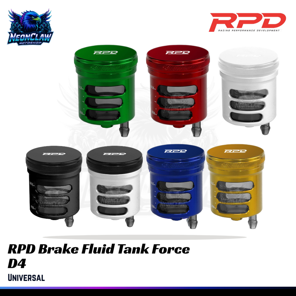 CNC RPD Force D4 Variation Brake Fluid Tube 40 ml/ml Universal RPD ...