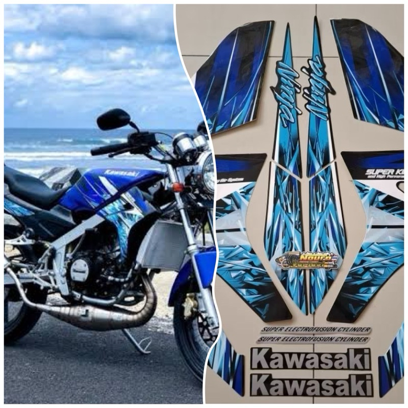 2010 Ninja Super Kips Motorcycle Striping Sticker | Shopee Philippines