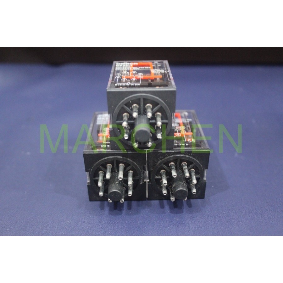 Relay MK2P LEG 8 PIN 220VAC 24VDC 12VDC FORT | Shopee Philippines