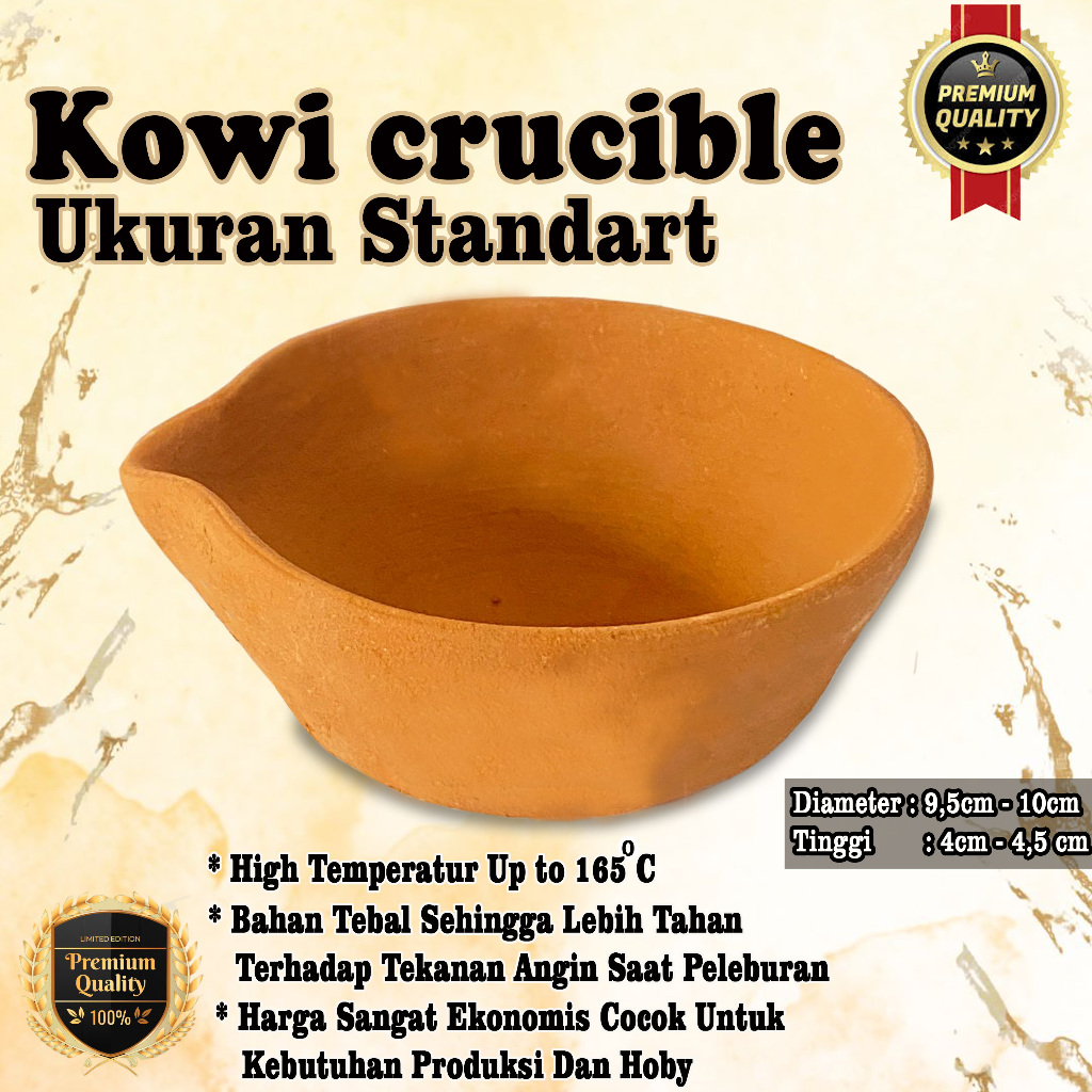 Kowi krusibel crucible gold melting disc | Shopee Philippines