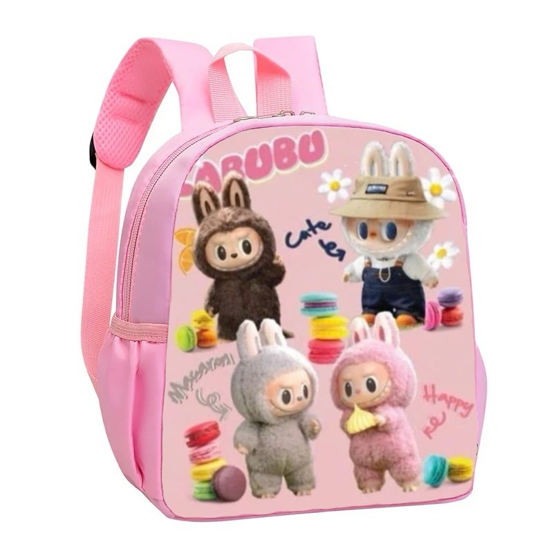 Children's Backpack School Bags with Labubu and Pony Character Patterns ...