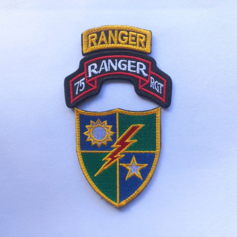 75 Ranger Regiments | US Army | Embroidered patch | Shopee Philippines