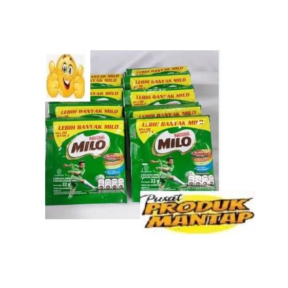 Milo Sachet Active Go Renceng 22gr Milo Chocolate Sachet/ | Shopee ...